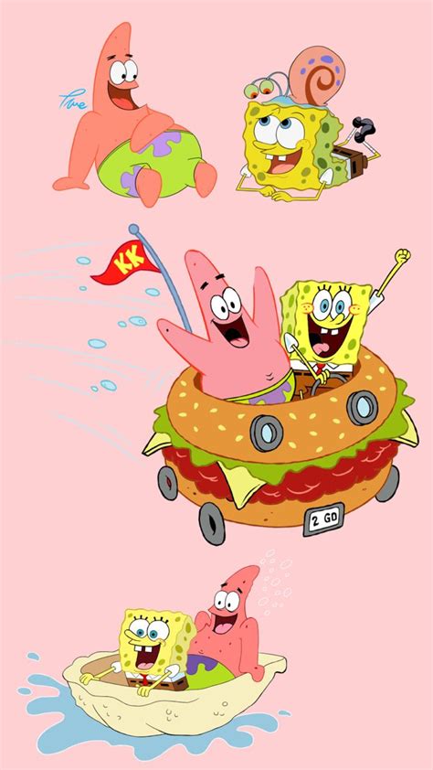 Schattige Spongebob En Patrick Patrick Star In Spongebob Squarepants