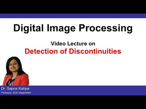 Understanding Discontinuities In Digital Image Processing Point Line And Edge Detection