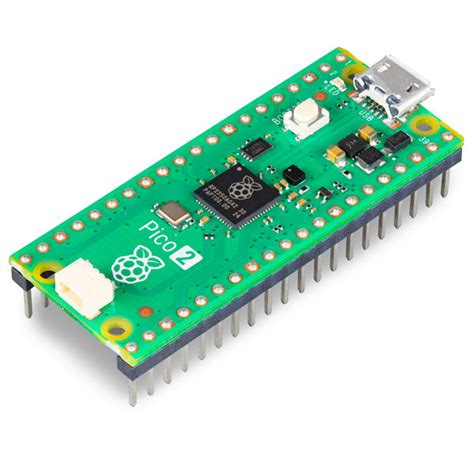 Raspberry Pi Sc1632 Pico 2 Microcontroller Board With Headers Rapid Electronics