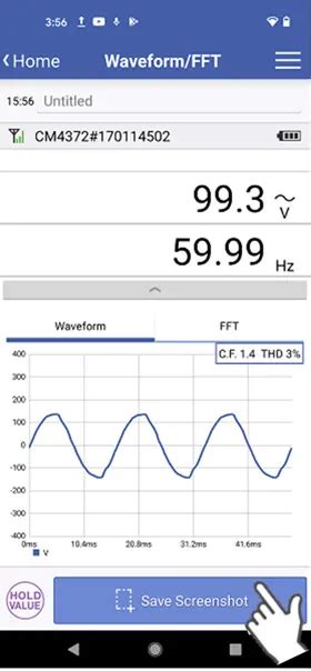 Displaying Waveform And Frequency Characteristics GENNECT Cross