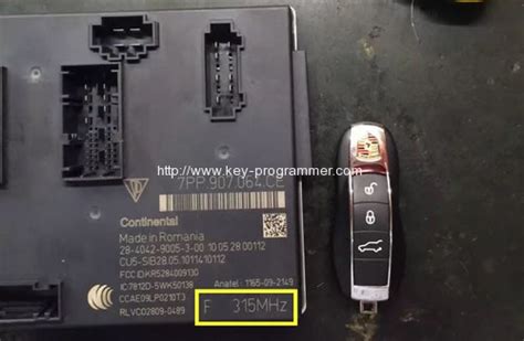 new porsche parra meira cayenne key programming