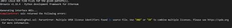 Lesson 10 Multiple Spdx Licenses From Interfaces Not Allowing It To