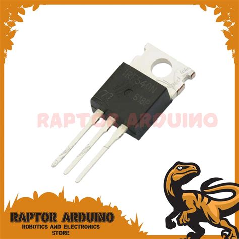 Jual IRF 540 IRF540 100V 33A N Channel Power MosFET TO 220 Mosfet IRF540N Shopee Indonesia