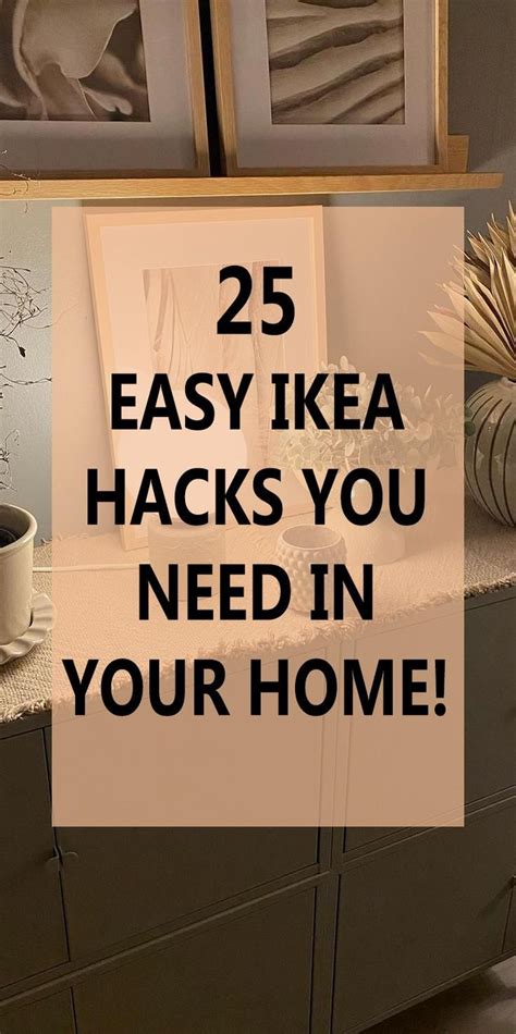25 Easy Ikea Hacks You Need In Your Home Ikea Hack Easy Ikea Hack