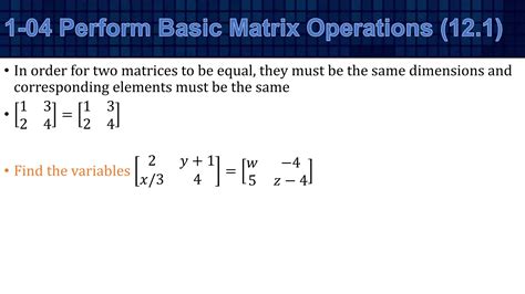Algebra 2 01 Systems Of Linear Equations And Matrices Rw 2022pptx Physics Science