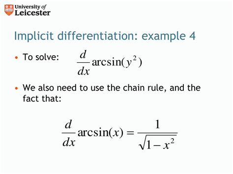 PPT Implicit Differentiation PowerPoint Presentation Free Download ID