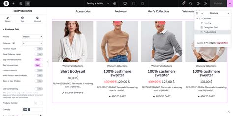 Create A Grid For Dynamic Product Display In Wordpress Crocoblock