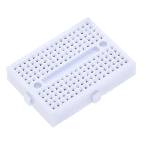 Mini Protoboard 170 Puntos Color Blanco Breadboard Syb 170 Hidden Electronica Club