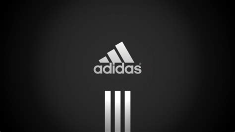 Adidas Logo Wallpaper Black