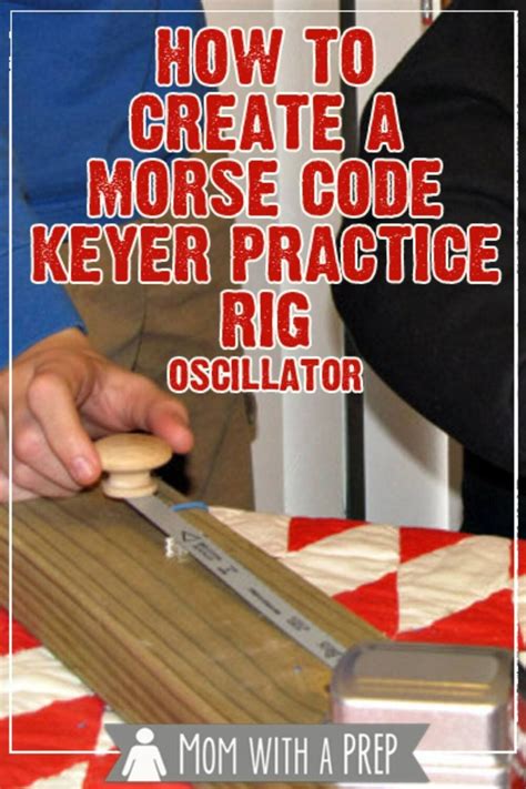 Create A Morse Code Keyer Practice Rig Artofit