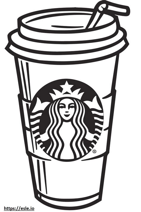 Logo Starbucks Mewarnai Gambar