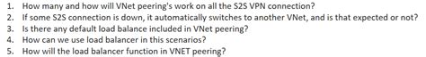How To Do Vnet Peerings Among The Multiple S2s Vpn Connection Microsoft Qanda