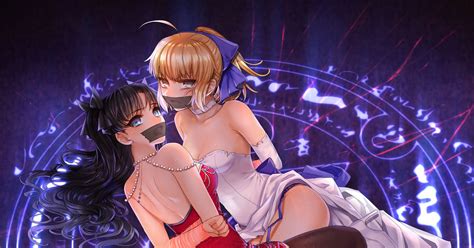 #Fate/staynight Saber & Rin - KaNeeruのイラスト - pixiv