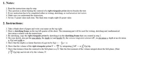 Solved Notes Read The Instructions Step By Step This Chegg Com