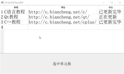08 Qt Qtablewidget表格控件的用法（非常详细）qt Tablewidget Csdn博客