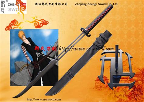 Bleach Ichigo Sword Final Form Tensa Zangetsu Bankai Anime Kurosaki
