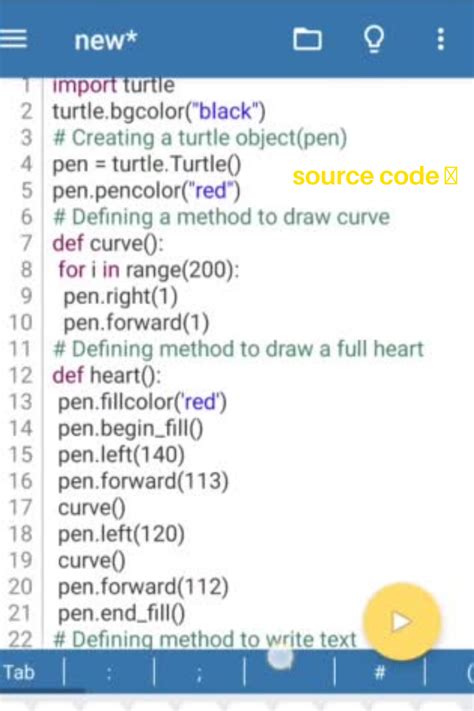 Valentines Day Greeting Python Code