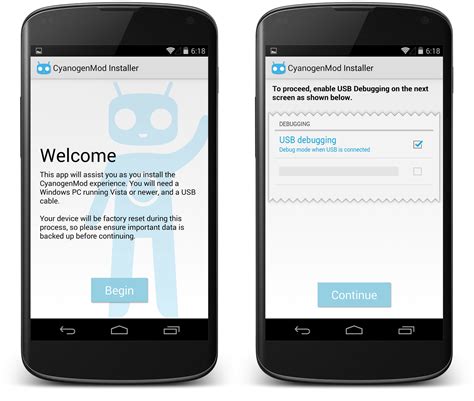 Android Roms The Easy Way Testing The New Cyanogenmod Installer Ars Technica