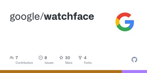 GitHub Google Watchface