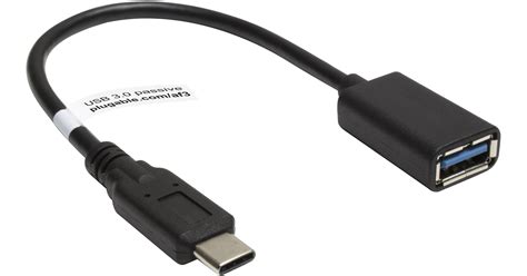 Plugable USB Type A Female To USB Type C Male Passive USBC AF3