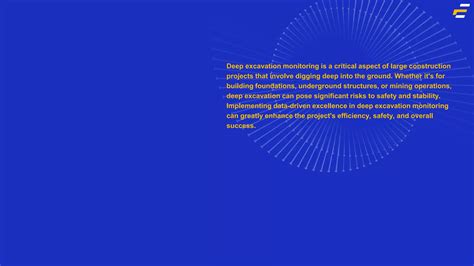 Data Driven Excellence Transform Your Project With Deep Excavation