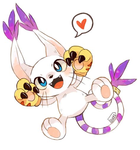 Gatomon Digimon Digimon Adventure Digimon Tamers Inktober Manga Anime Gatomon
