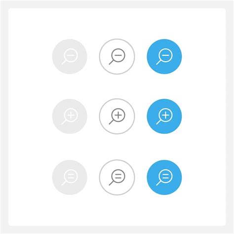 Premium Vector Zoom Ui Elements Kit