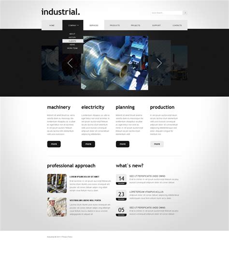 Free JavaScript Animated Templates