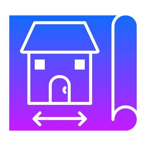 Premium Vector House Blueprint Vector Illustration