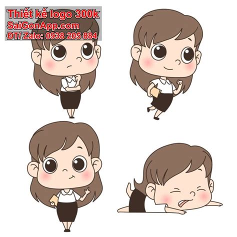 Pose Chibi ThiẾt KẾ 300k ĐẸp ChuyÊn NghiỆp Saigonapp