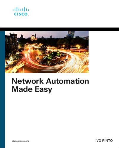 Network Automation Made Easy Networking Technology Pinto Ivo