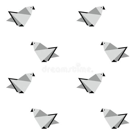 Origami Pattern Stock Vector Illustration Of Circle 264955980