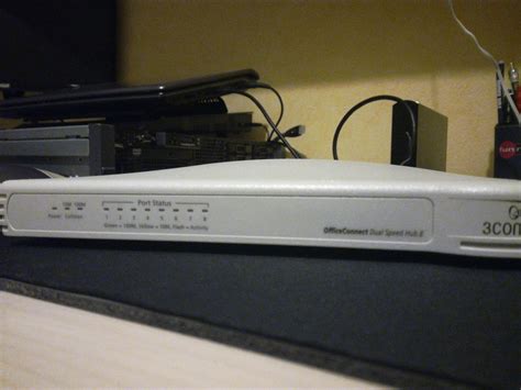 When You Realize Your Father Put An Hub And Not A Switch For Ten Years R Homelab