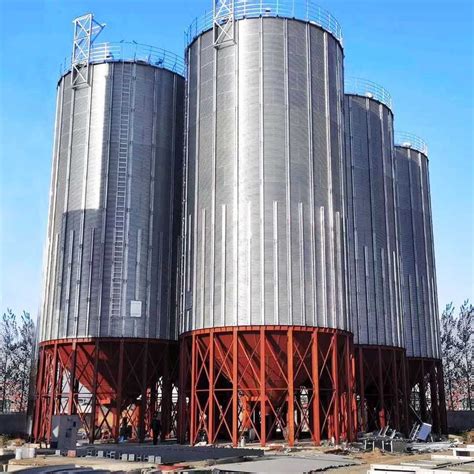 Bulk Cereal Grain Storage China 2000 Tons Silos Price Grain Storage