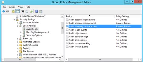 Auditing Account Management And Directory Service Access In Windows