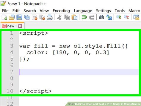 How To Open And Test A PHP Script In WampServer 12 Steps