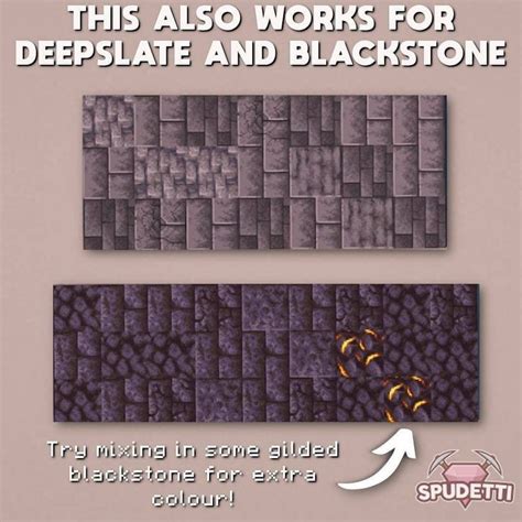 Minecraft Floor Designs Deepslate