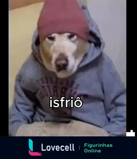 Figurinha Cachorro Isfriô Para Whatsapp Lovecell