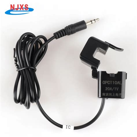 Njxse Miniature Split Core Current Transformer Clamp On Opct10al 5a 1v