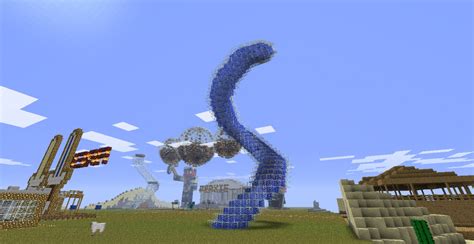 Water Spiral Minecraft Map