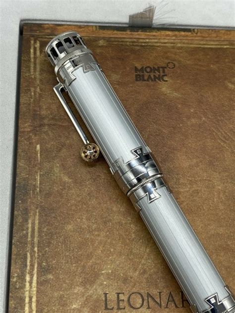Mont Blanc Leonardo Da Vinci Rollerball Pen Limited Edition 3000