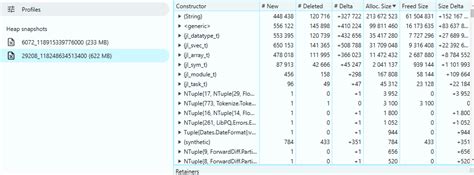 memory usage discrepancy general usage julia programming language