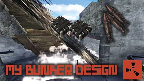 My Bunker Design Rust Rockets YouTube