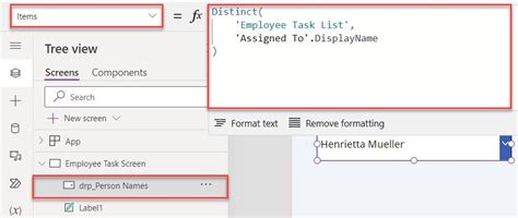 Display SharePoint Person Or Group Column In Power Apps Dropdown