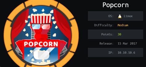 Hack The Box Popcorn Walkthroughwriteup Oscp By Fularam Prajapati