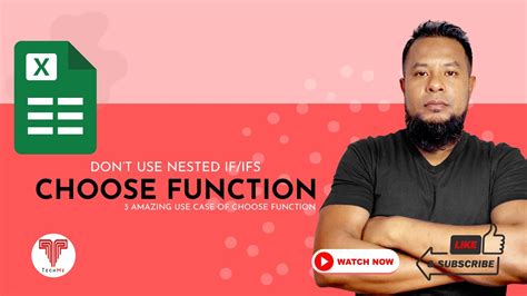 Forget Nestedififs Use Choose Function Excel Formula Excel 365