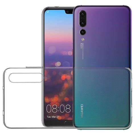 Flexi Slim Gel Case For Huawei P Pro Clear