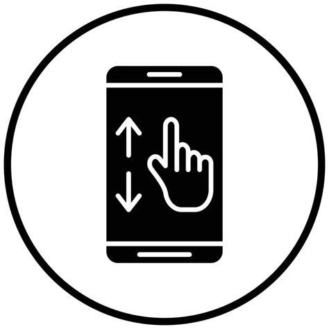 Scrolling Icon Style 7881994 Vector Art At Vecteezy