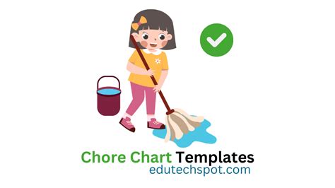 Chore Chart Template Edutechspot