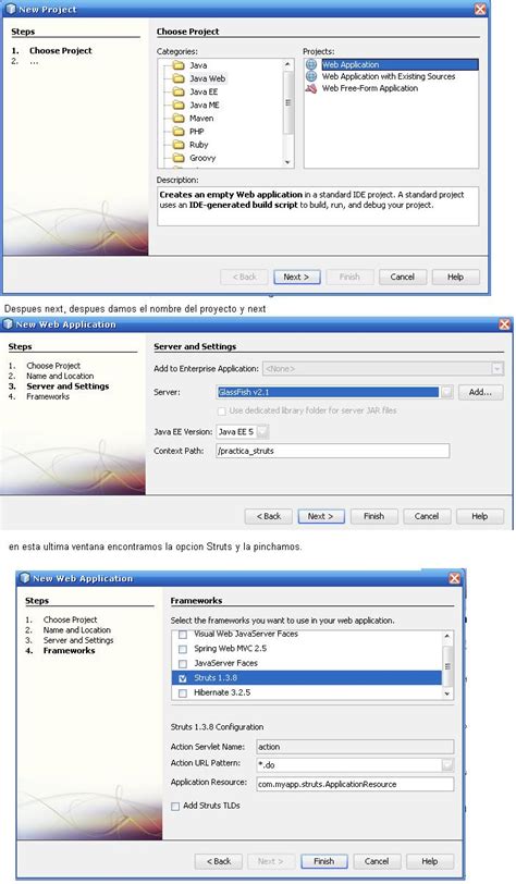 un aporte a java proyecto strust en netbeans